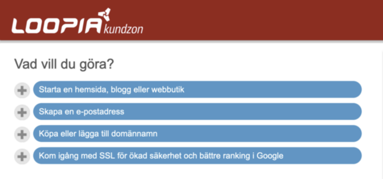 Loopia recension (testat på riktigt) - Webbsajten